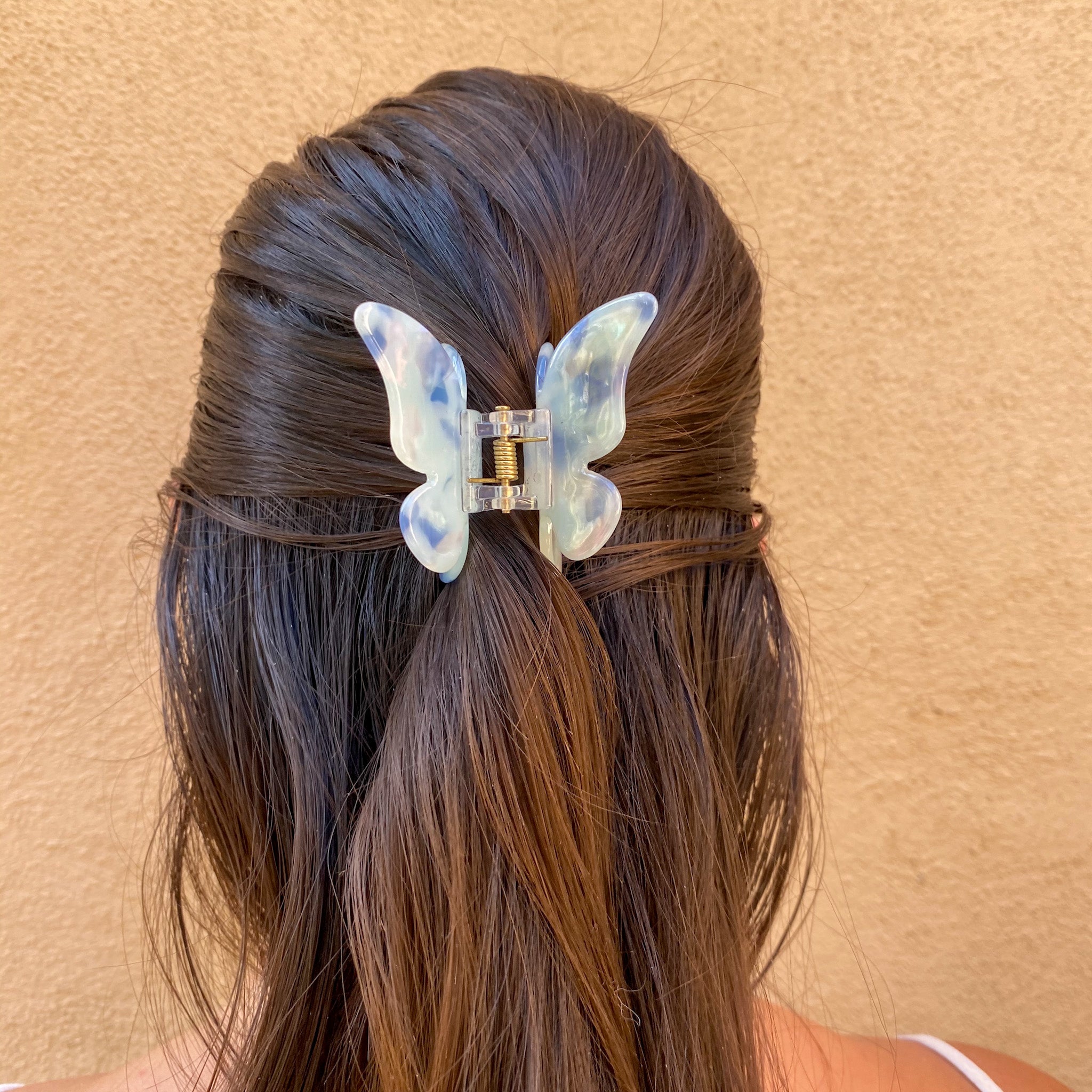 Purple Butterfly Hair Clip – Summer Buns